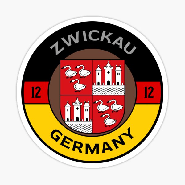 "Zwickau | Zwickau, Germany | German locations" Sticker for Sale by ...