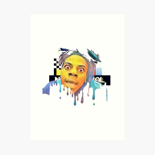 "ishowspeed" Art Print for Sale by rcnart | Redbubble