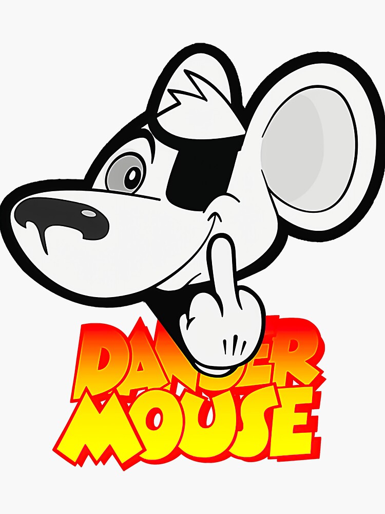 "Danger Mouse Danger Mouse vintage" Sticker for Sale by gracicintire ...