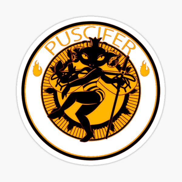 "puscifer band logo best of album " Sticker for Sale by SSPartyShop ...