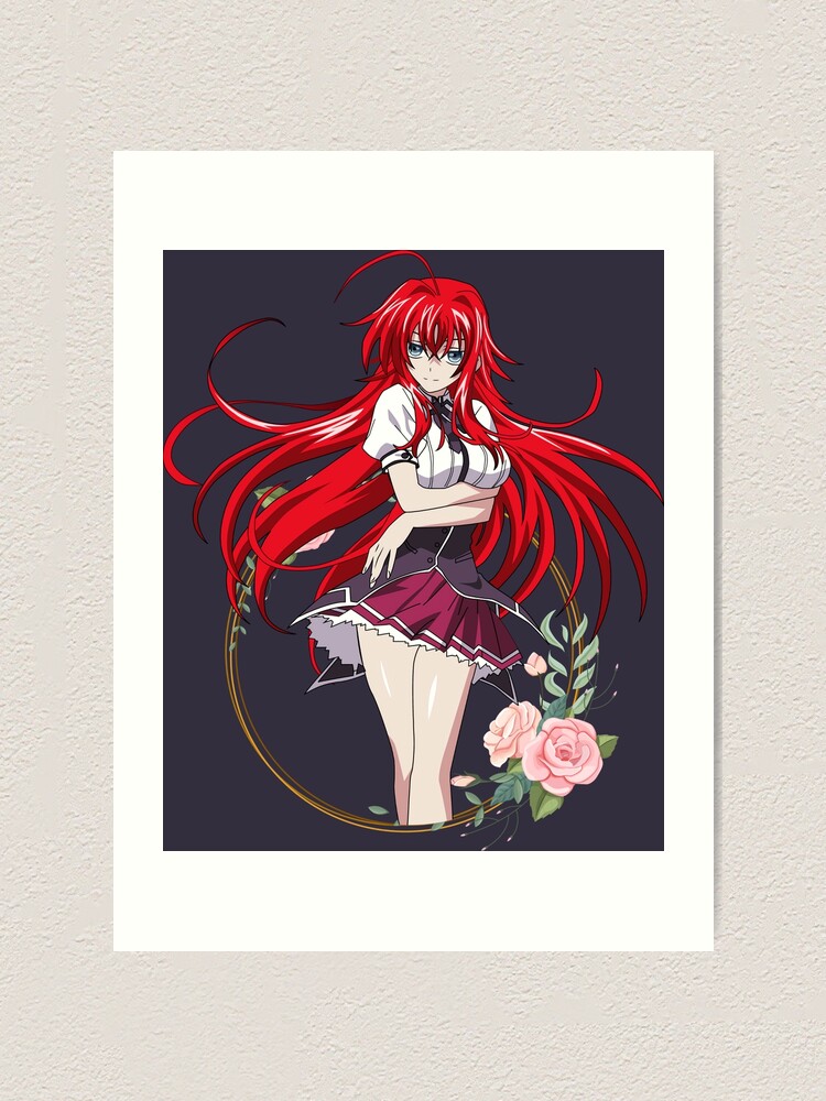 Vintage High School Dxd Awesome For Movie Fans Art Print For Sale By Murilomelo1845 Redbubble