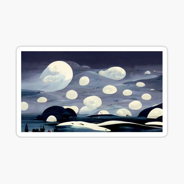 "Starry Night Sky" Sticker for Sale by endage | Redbubble