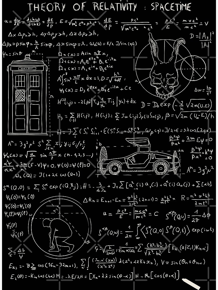 "Theory of relativity : spacetime" Poster by theduc | Redbubble