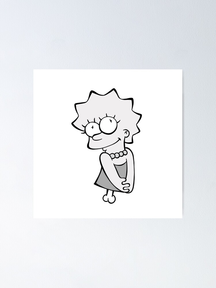 "Lisa Simpson!!" Poster for Sale by Nat-art- | Redbubble