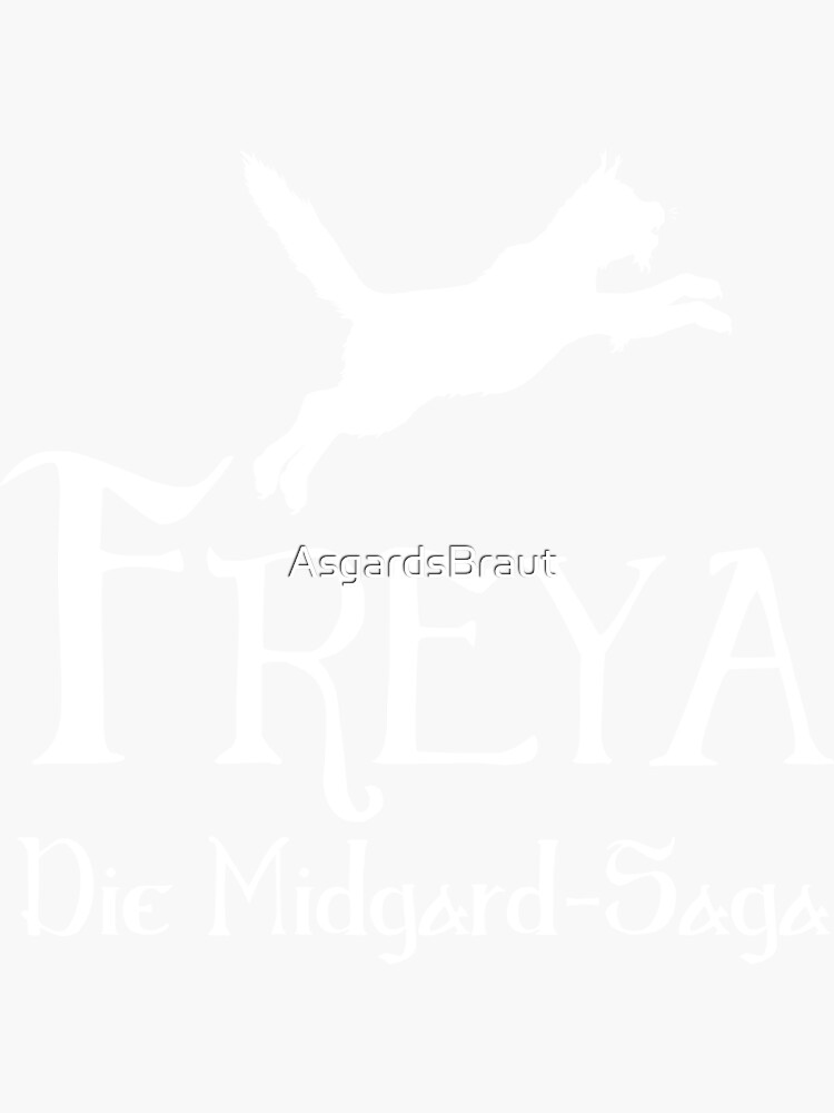 "Freya" Sticker for Sale by AsgardsBraut | Redbubble