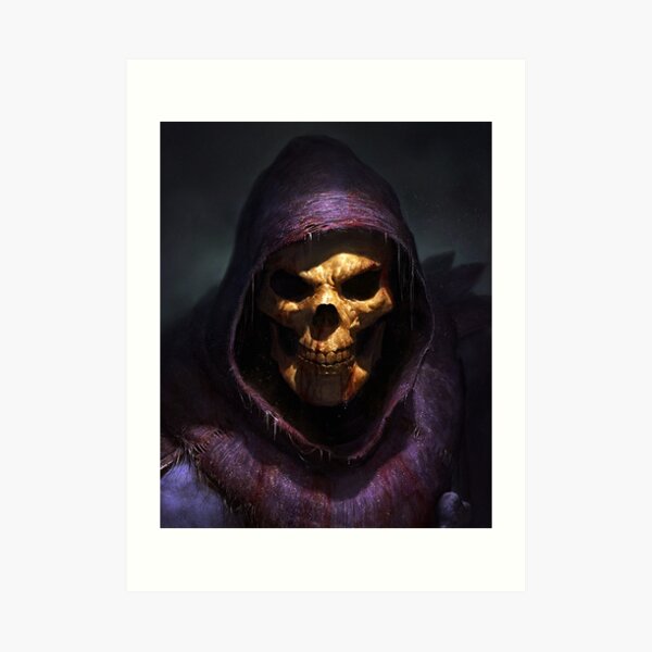 "Skeletor Realistic" Art Print by PYHC | Redbubble