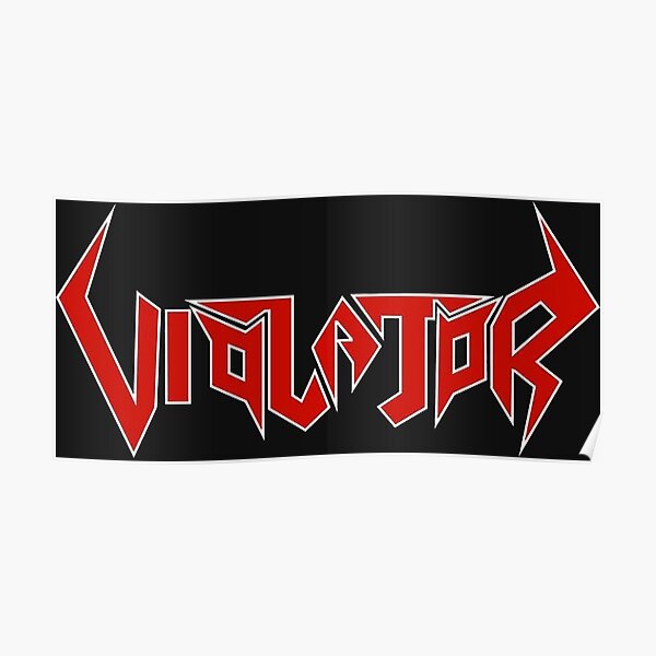 "VIOLATOR THE BEST LOGO" Poster for Sale by Bidermissele | Redbubble