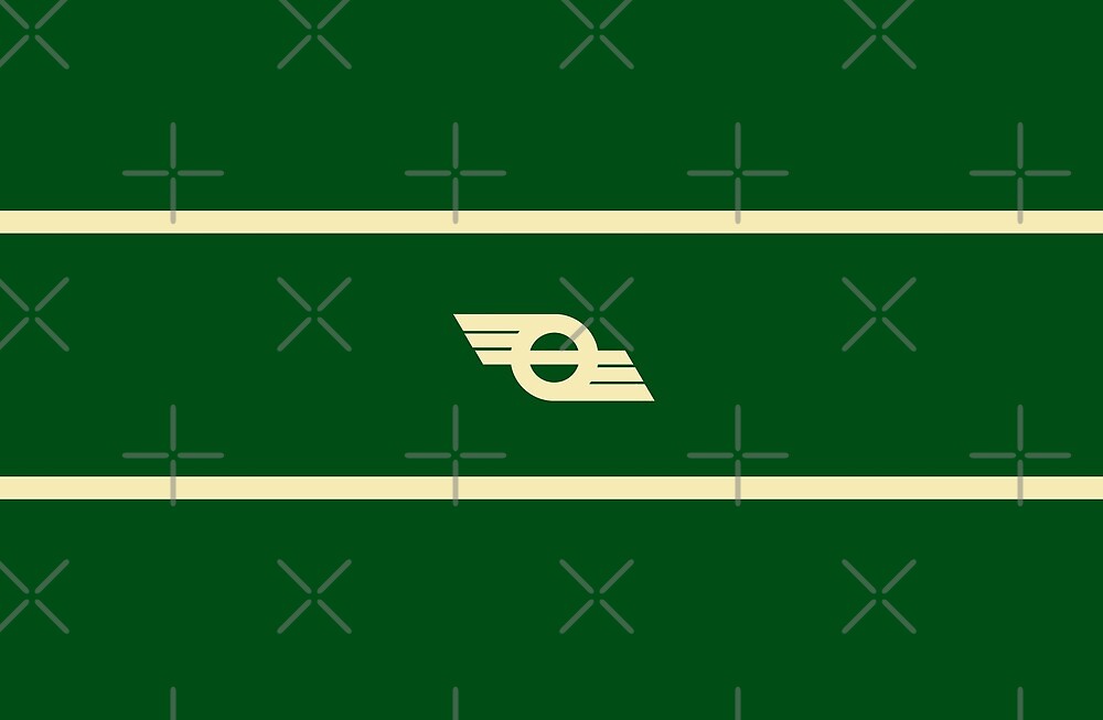 "1944 - 1964 CIE Irish Railway Logo (Cream on Green)" by 2cimage ...