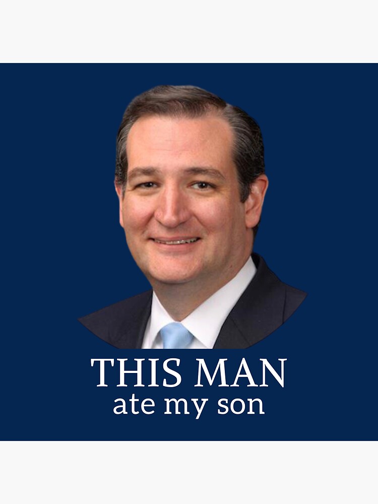 "this man ate my son sticker" Sticker for Sale by Artiish | Redbubble