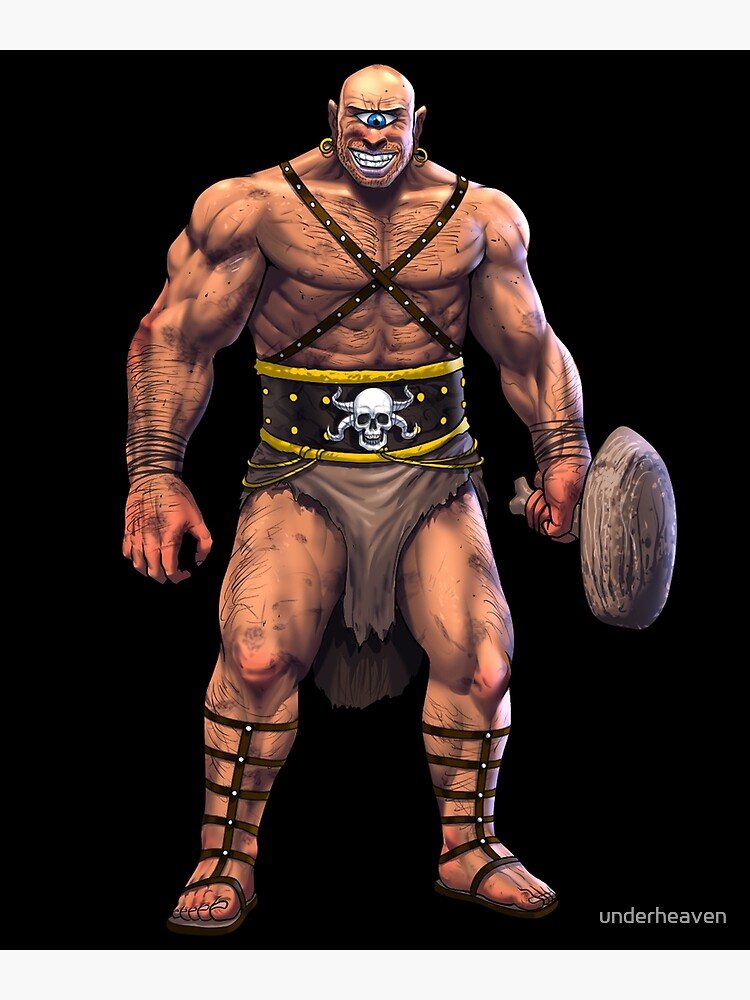 "Greek Mythology Cyclops" Poster for Sale by underheaven | Redbubble