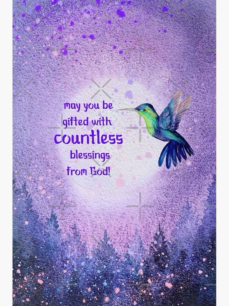 "May You Be Gifted With Countless Blessings From God - Christian ...