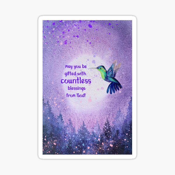"May You Be Gifted With Countless Blessings From God - Christian ...