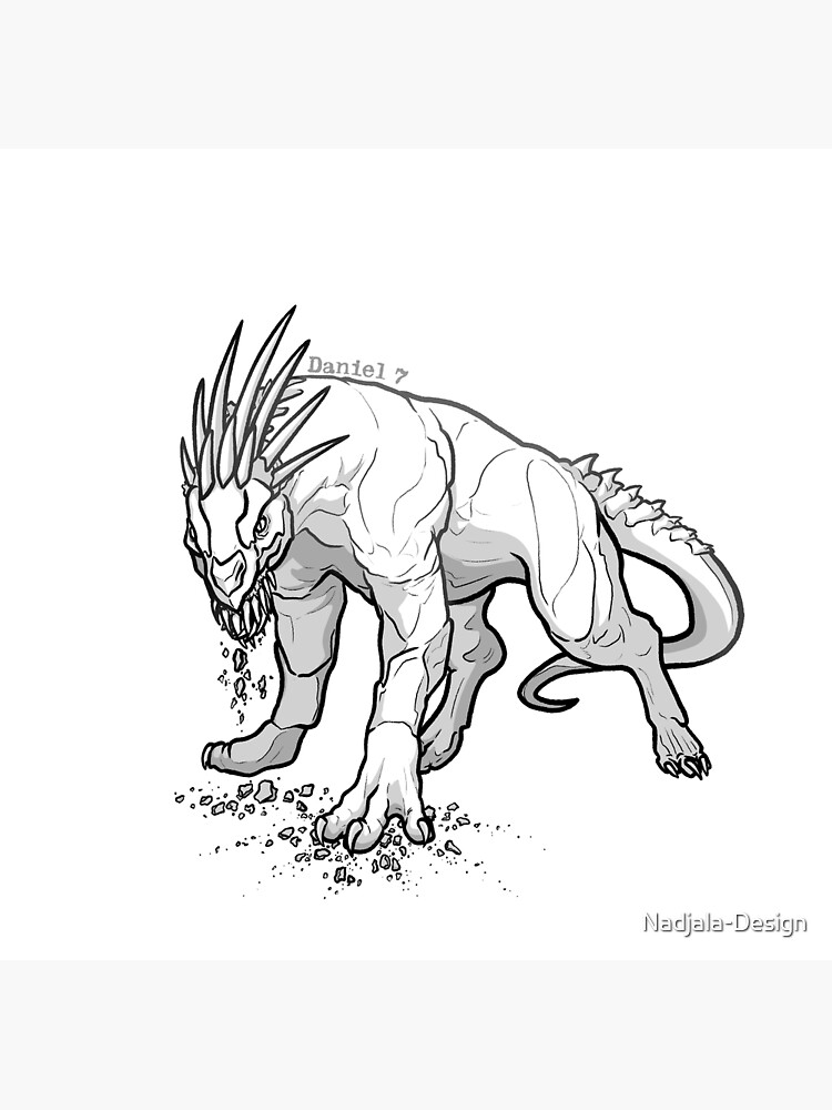 "Terrible Beast" Photographic Print for Sale by Nadjala-Design | Redbubble