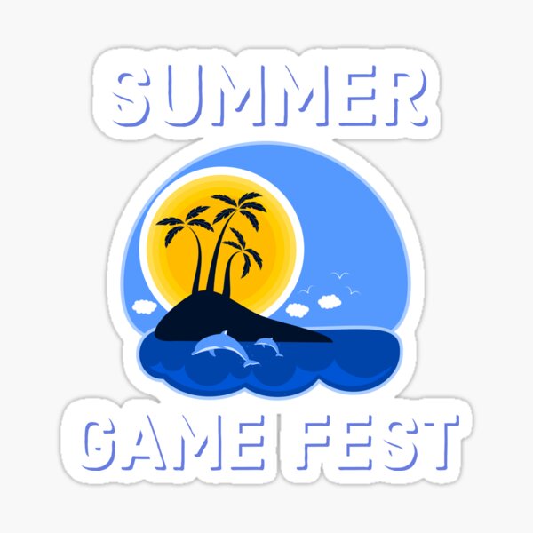 "summer game fest 2022" Sticker for Sale by AD-Designs2 | Redbubble