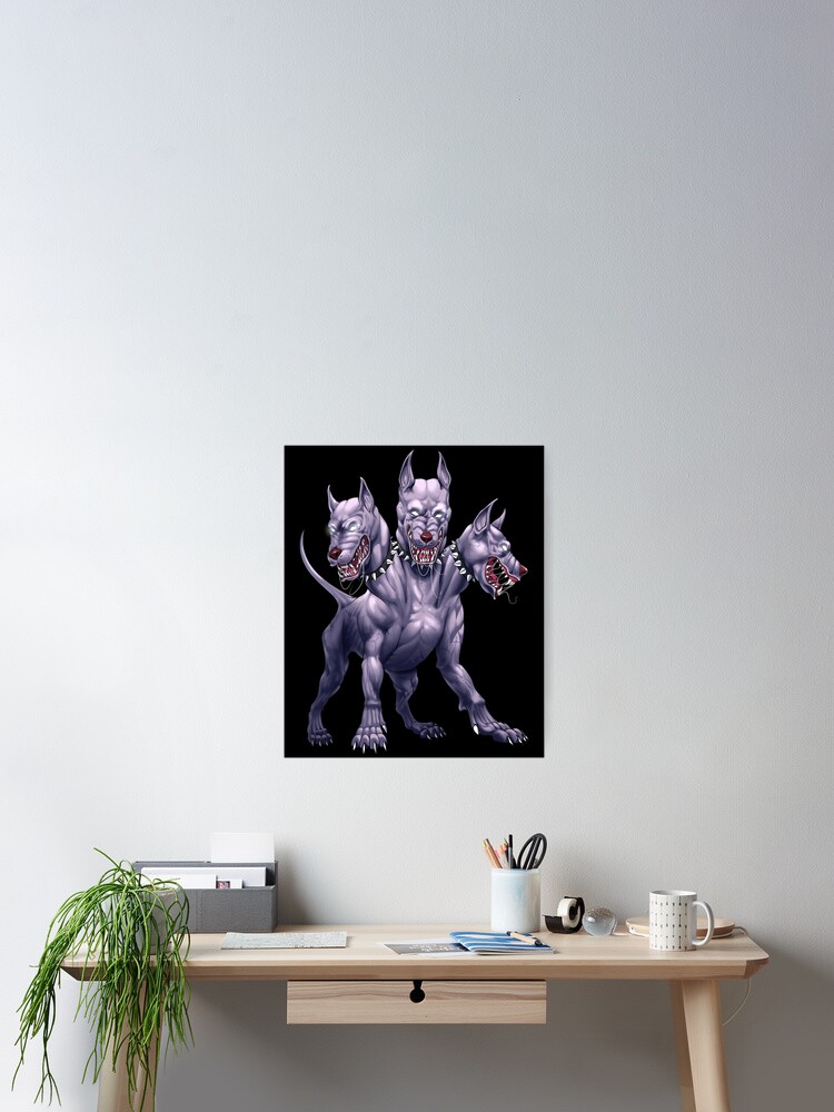 "Greek Mythology Cerberus" Poster for Sale by underheaven | Redbubble