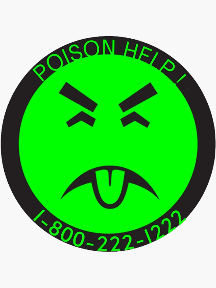 "Mr yuk stikers" Sticker for Sale by Artiish | Redbubble