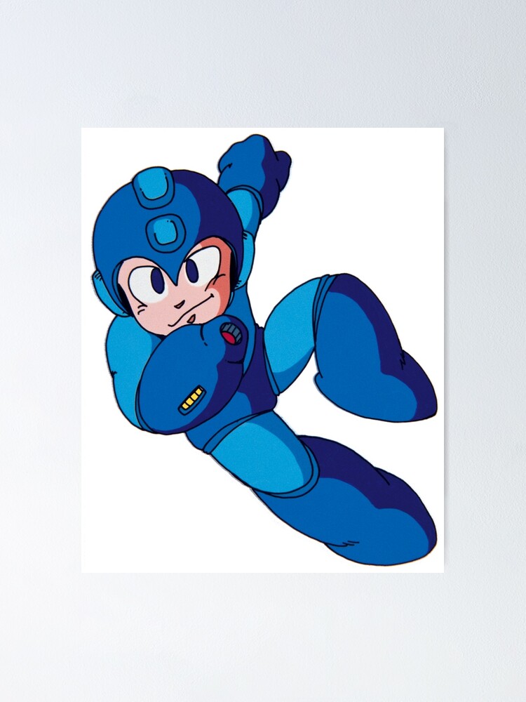 "Classic Megaman " Poster for Sale by Tark-Abelard | Redbubble