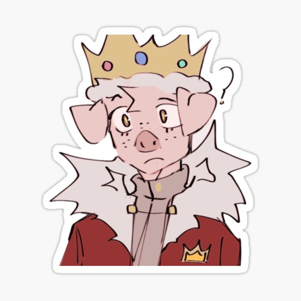 "technoblade" Sticker for Sale by allinone2001dev | Redbubble