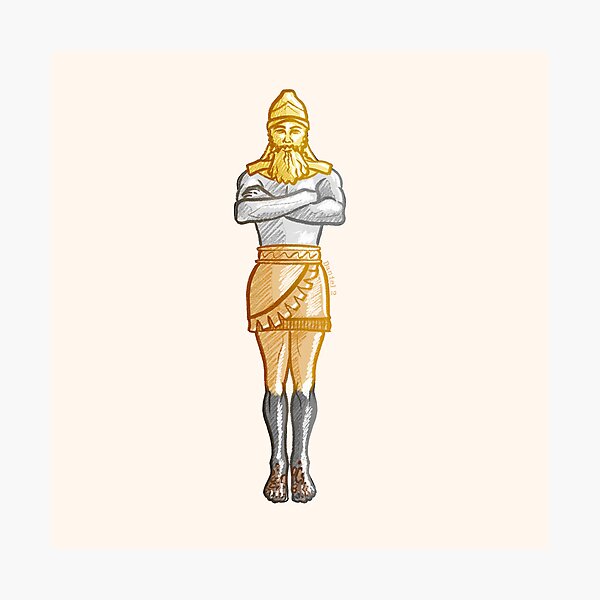 "Nebuchadnezzar’s Statue" Photographic Print for Sale by Nadjala-Design ...