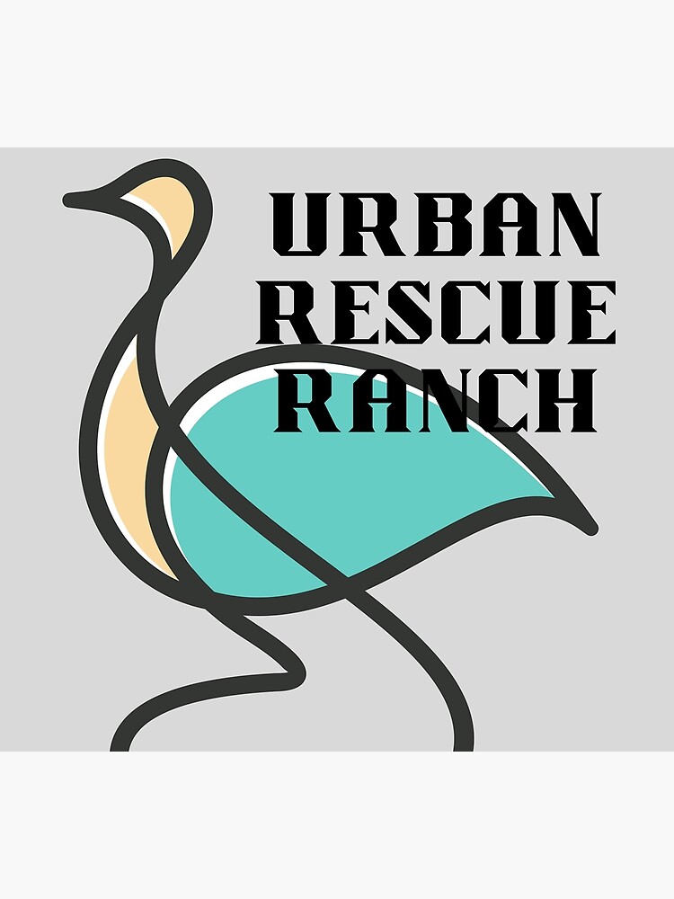 "Urban-Rescue-Ranch" Poster for Sale by mudie | Redbubble