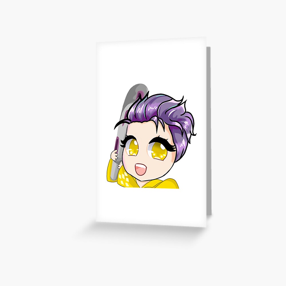 "Trickster from Dead by Daylight Chibi Style Digital Art" Greeting Card ...