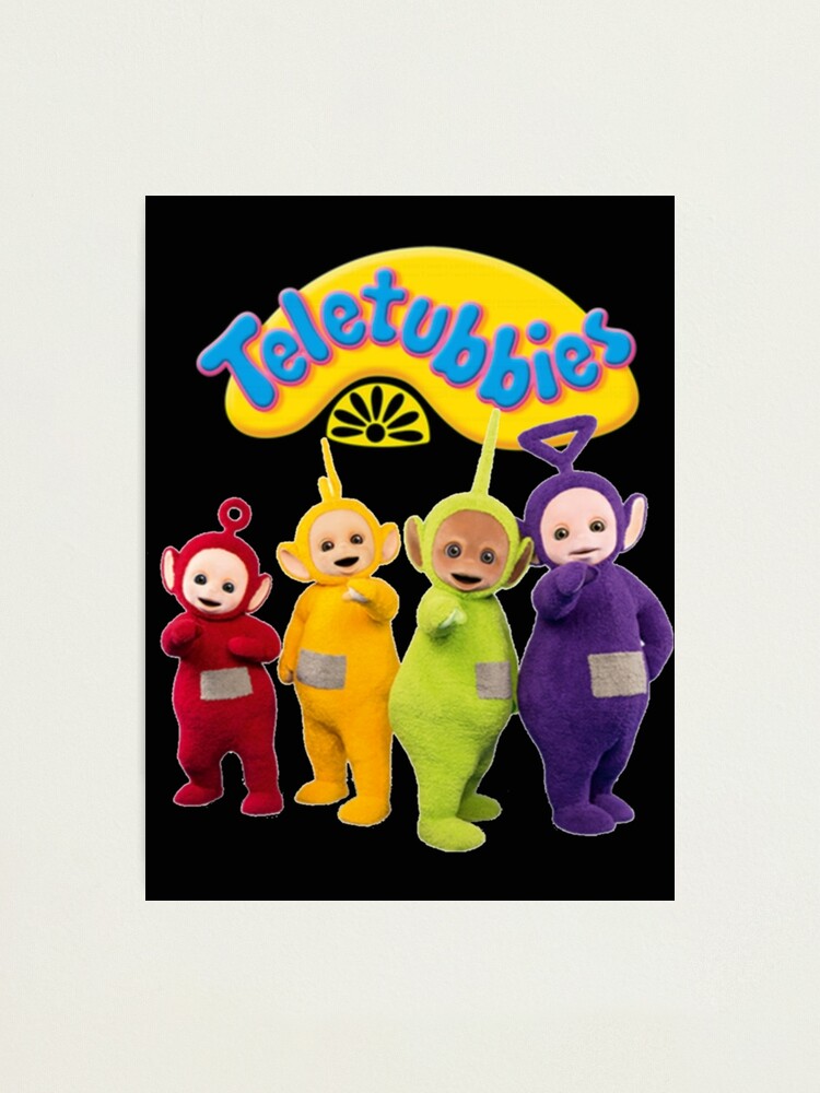 Lámina fotográfica «Teletubbies Tinky Winky Dipsy Laa Laa Po» de ...