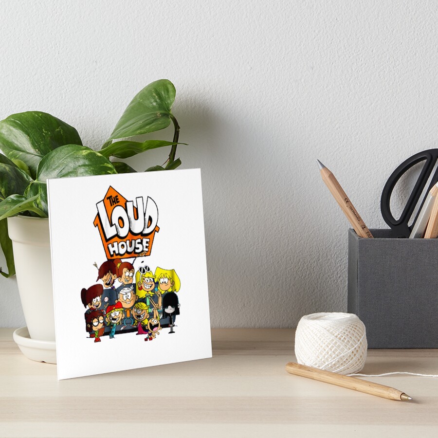"The Loud House" Art Board Print for Sale by carla-niki | Redbubble