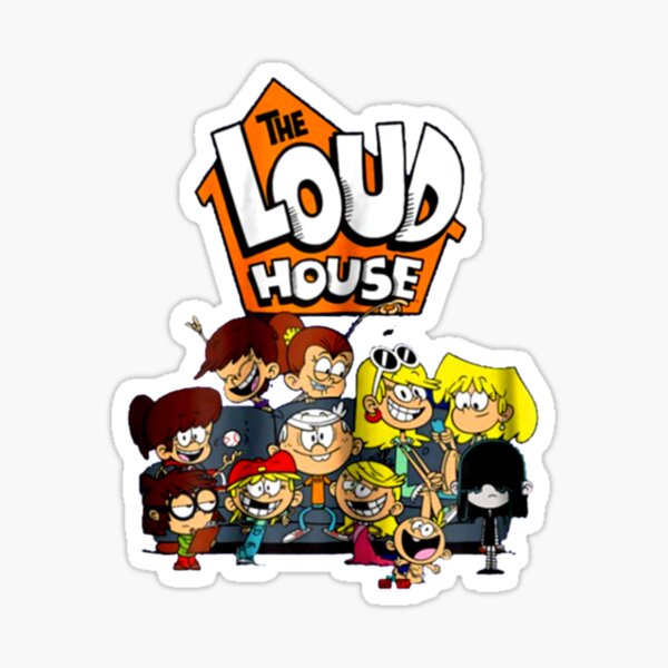 "The Loud House" Sticker for Sale by carla-niki | Redbubble