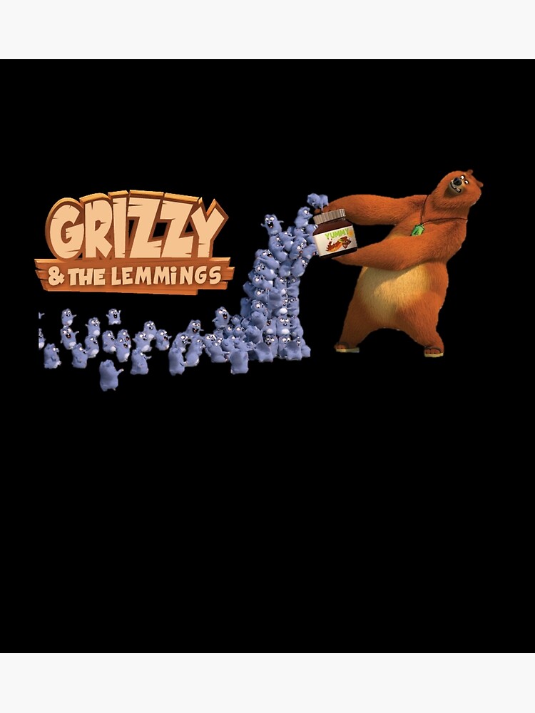 "Glückliche Lemminge Tabodi und Grizzy" Poster von kazoma-nlk | Redbubble