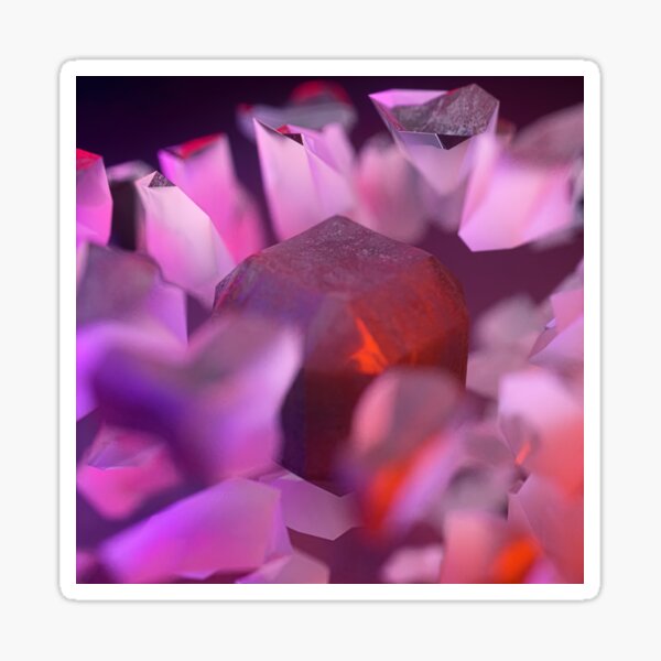 "Brittle (CG)" Sticker for Sale by grimoire7 | Redbubble