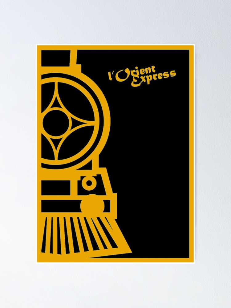 "ORIENT EXPRESS: Vintage Train Print" Poster for Sale by posterbobs ...