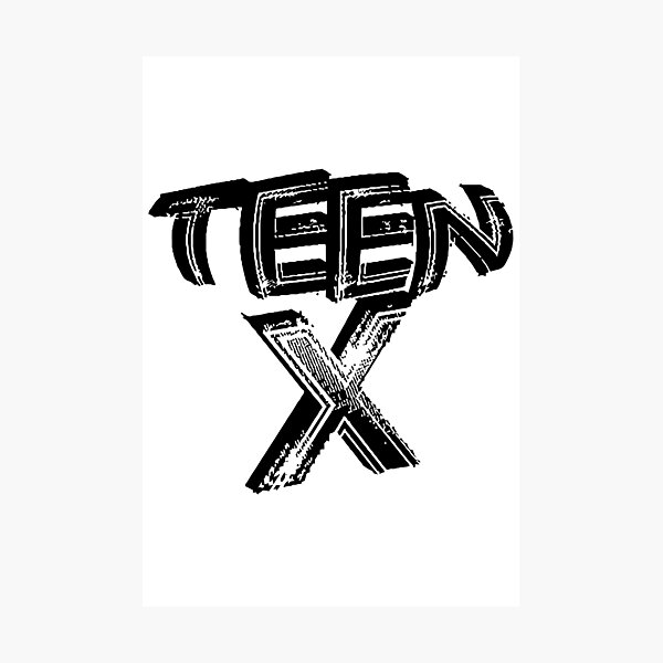 "Ken Carson Merch Teen X Logo" Photographic Print for Sale by SamibShop ...