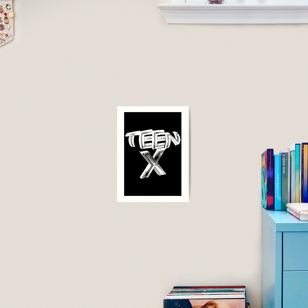 "Ken Carson Merch Teen X Logo" Art Print for Sale by SamibShop | Redbubble