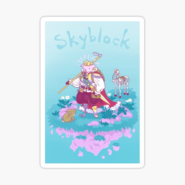 "Technoblade" Sticker for Sale by Sikiyaart | Redbubble
