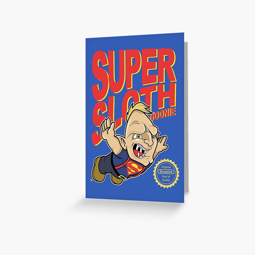 "SUPER SLOTH" Greeting Card by nando-ss | Redbubble