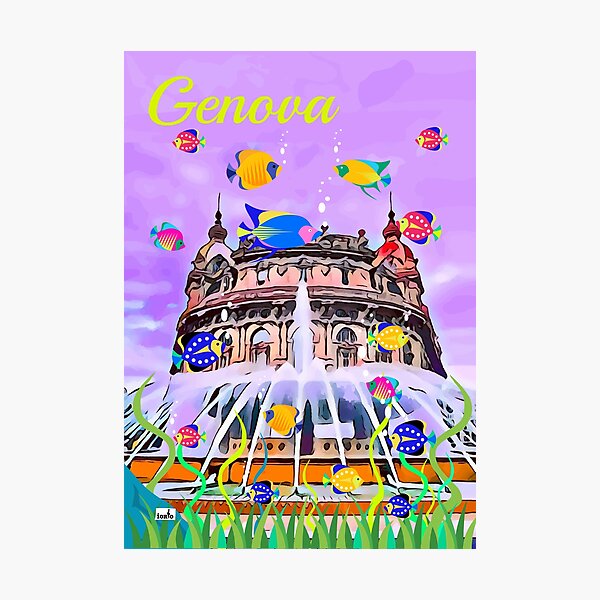"Original GENOVA DE FERRARI" Photographic Print for Sale by enzoiorio ...