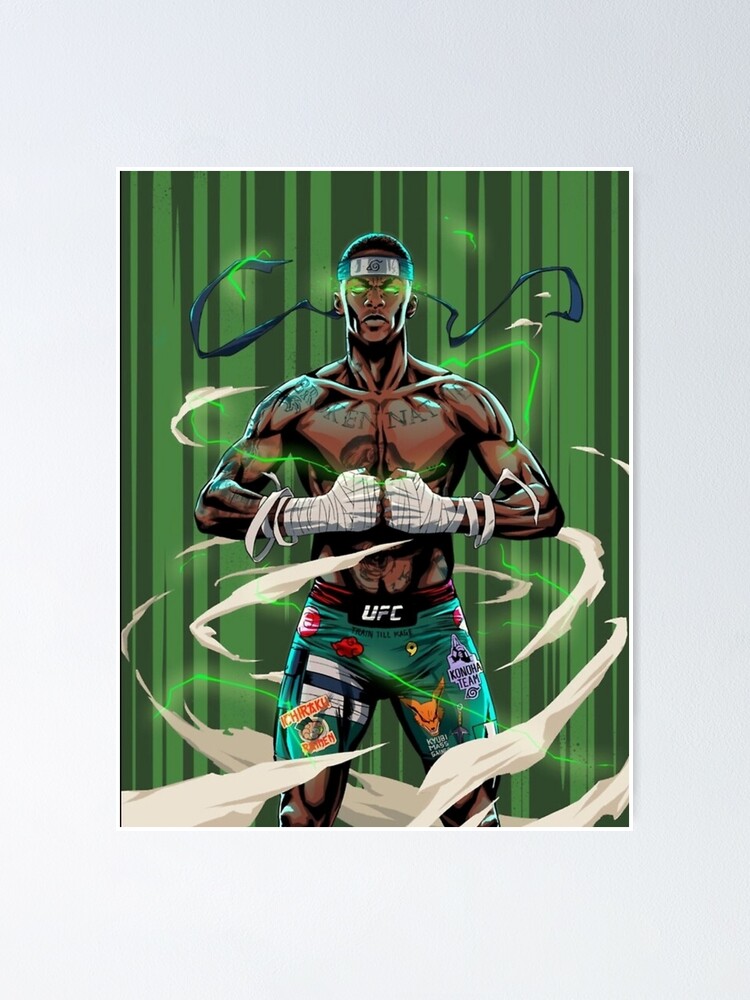 "Izzy Adesanya" Poster for Sale by BossCloset | Redbubble