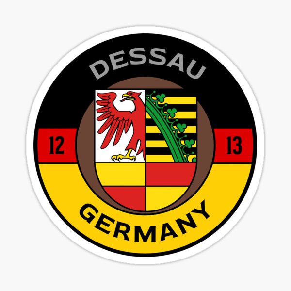 "Dessau | Dessau, Germany | German locations" Sticker for Sale by ...