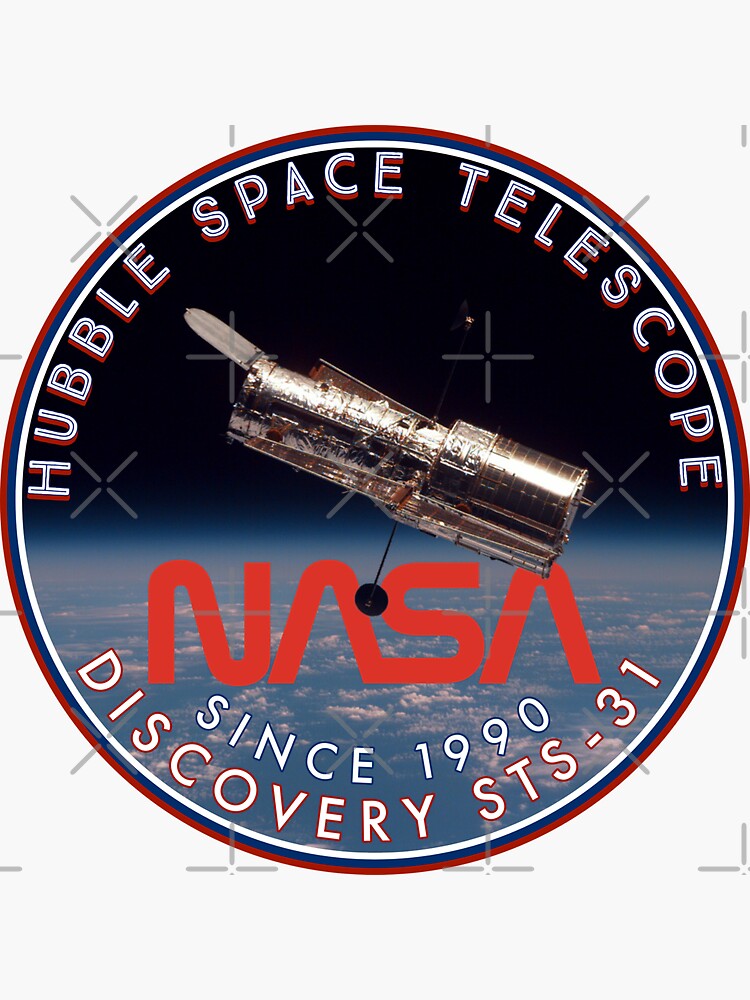 "NASA Hubble Space Telescope " Sticker for Sale by Bfwilson | Redbubble