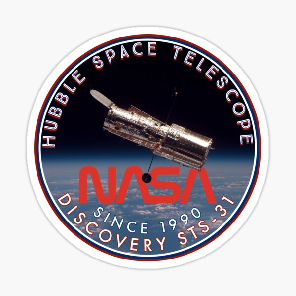 "NASA Hubble Space Telescope " Sticker for Sale by Bfwilson | Redbubble