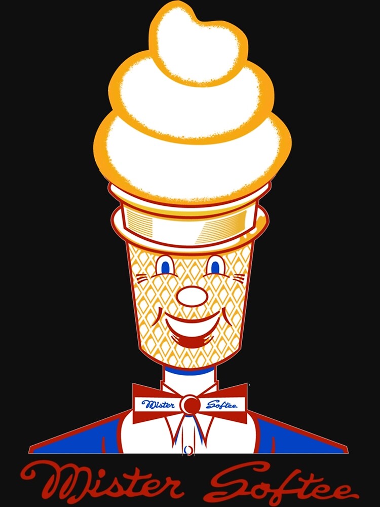 "Vintage Defunct 50s-60s Mister Softee Ice Cream Logo" Art Print for ...