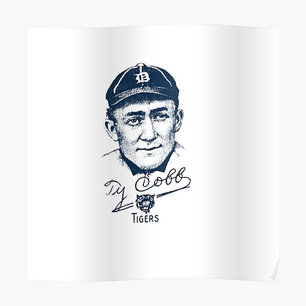 "Ty Cobb" Poster for Sale by PixelBuilder | Redbubble