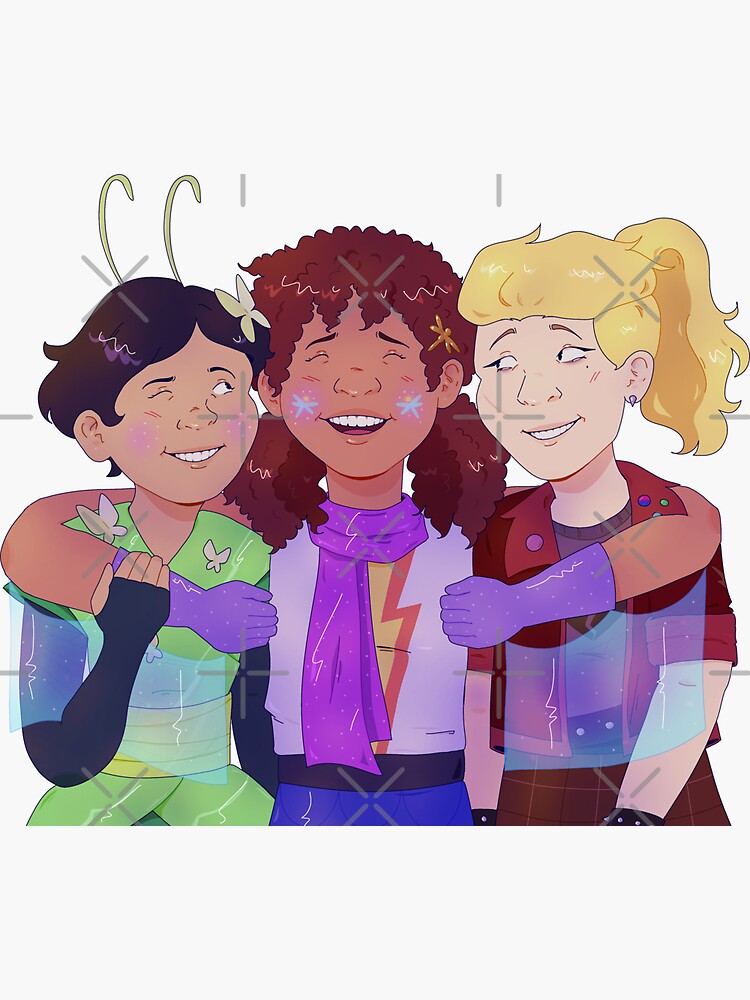 "Amphibia calamity trio battle of the bands" Sticker for Sale by ...