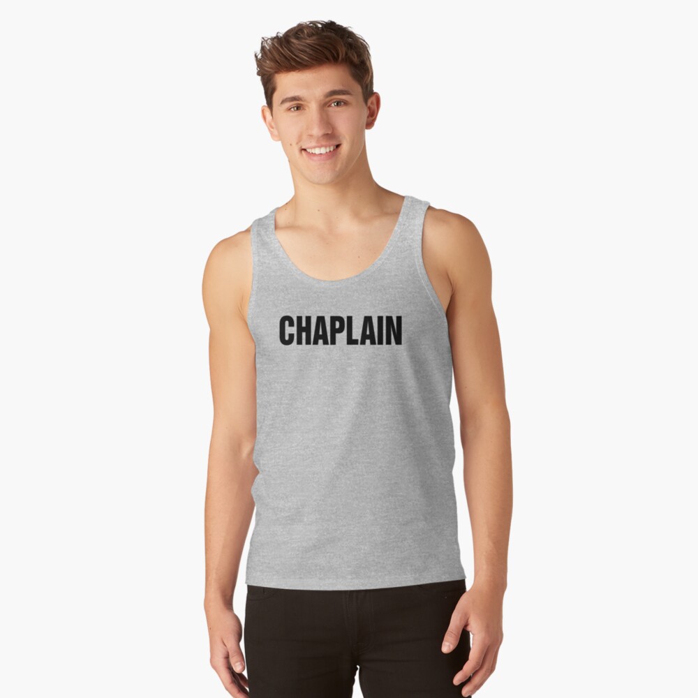 "CHAPLAIN" Sticker for Sale by rfaubel | Redbubble