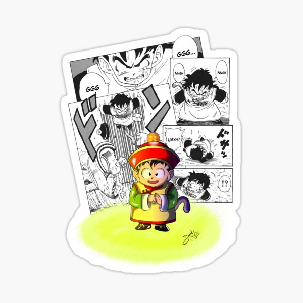 "Dbz - Gohan" Sticker for Sale by ECtheArt | Redbubble