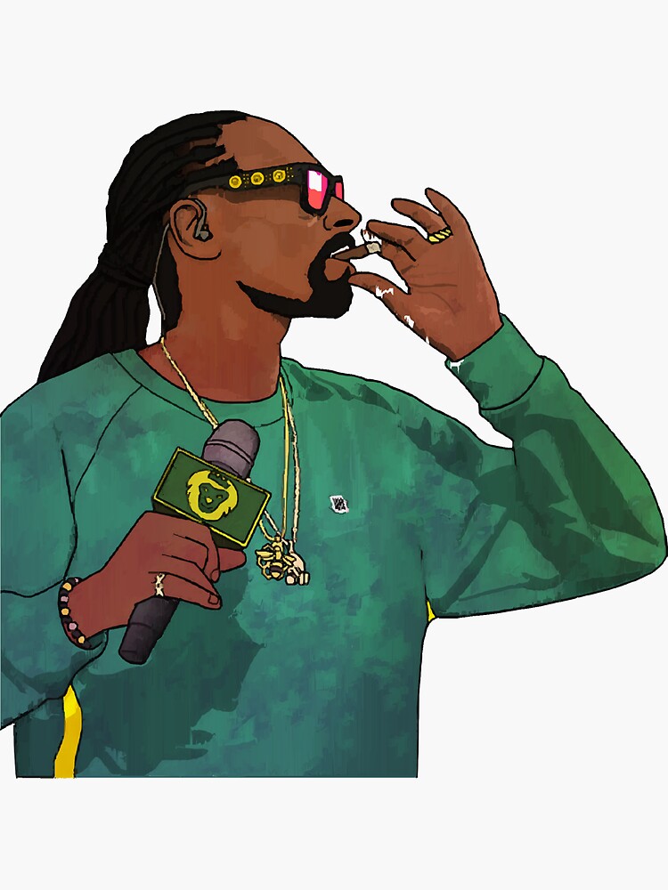 "Snoop Dogg retro" Sticker for Sale by CarpinoTiago88 | Redbubble