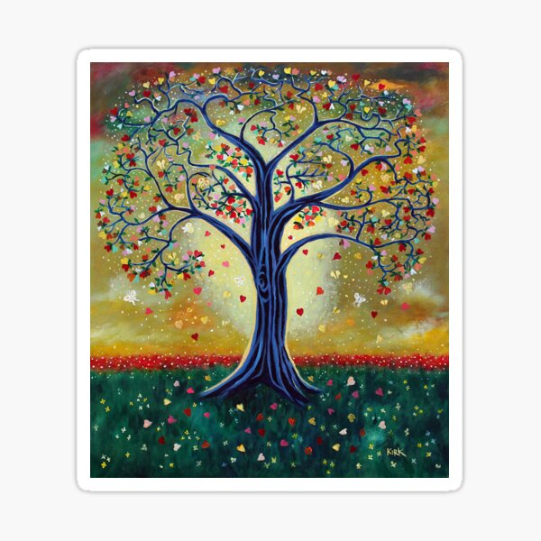 "'The Giving Tree' (Dedicated to Shel Silverstein)" Sticker by ...