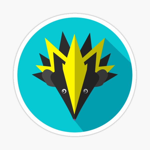 "Tenrec" Sticker for Sale by SippinSafari | Redbubble