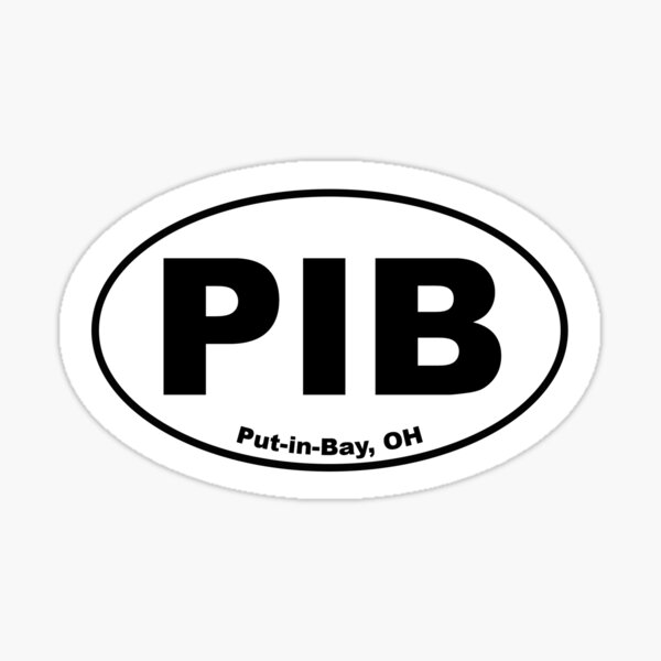 "Put-in-Bay Island || Bumper Sticker" Sticker for Sale by sruebensaal ...