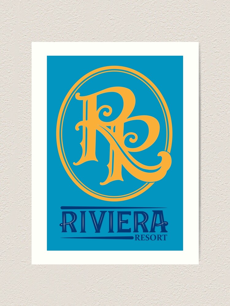 "Riviera Resort Logo" Art Print for Sale by Lunamis | Redbubble